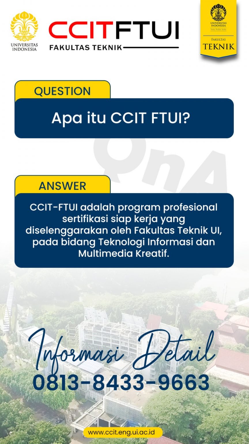 Tentang Pendidikan di CCIT FTUI – CCIT