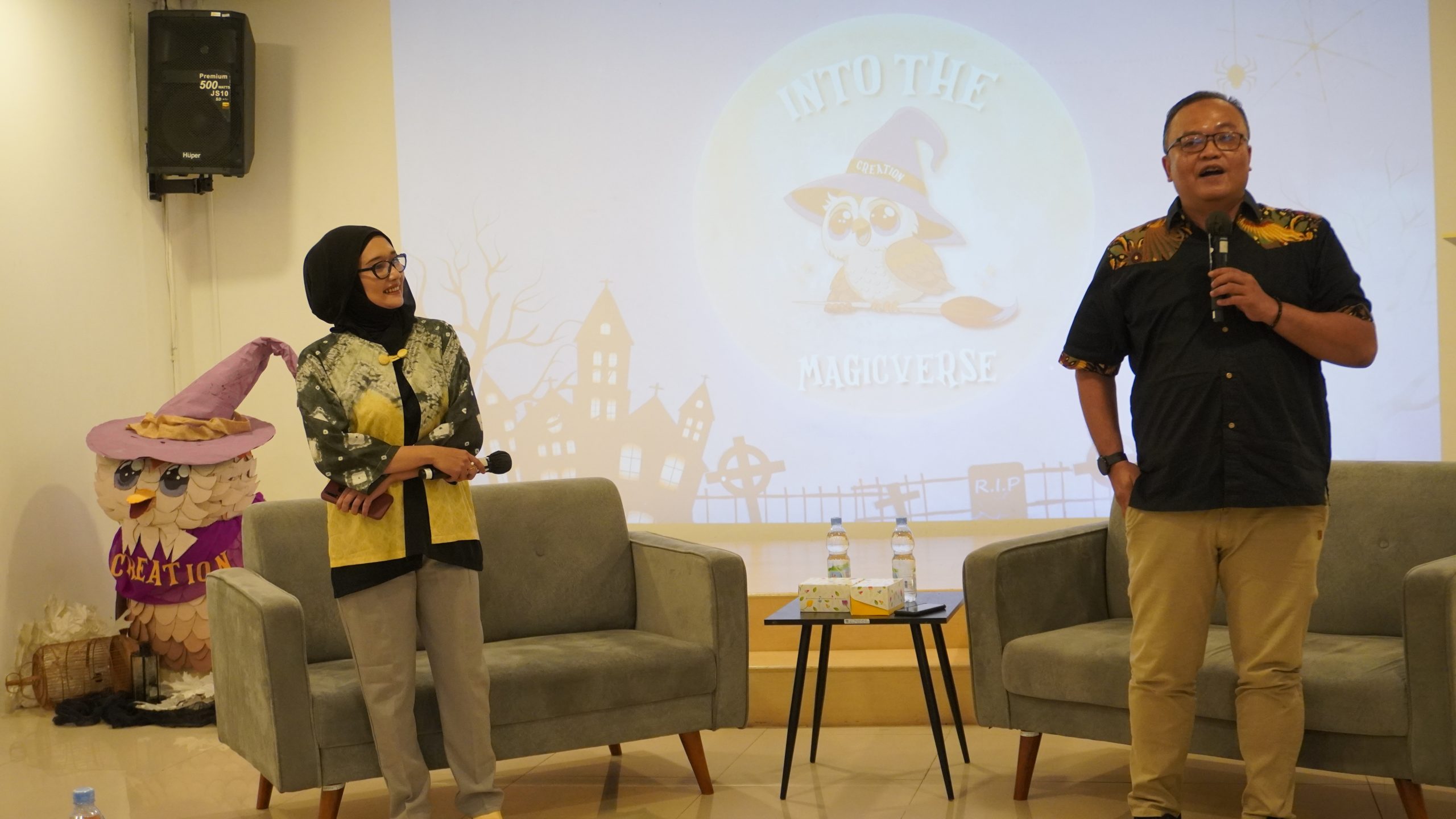 Siswa Creative Multimedia CCIT FTUI Inisiasi Creative Exhibition ...