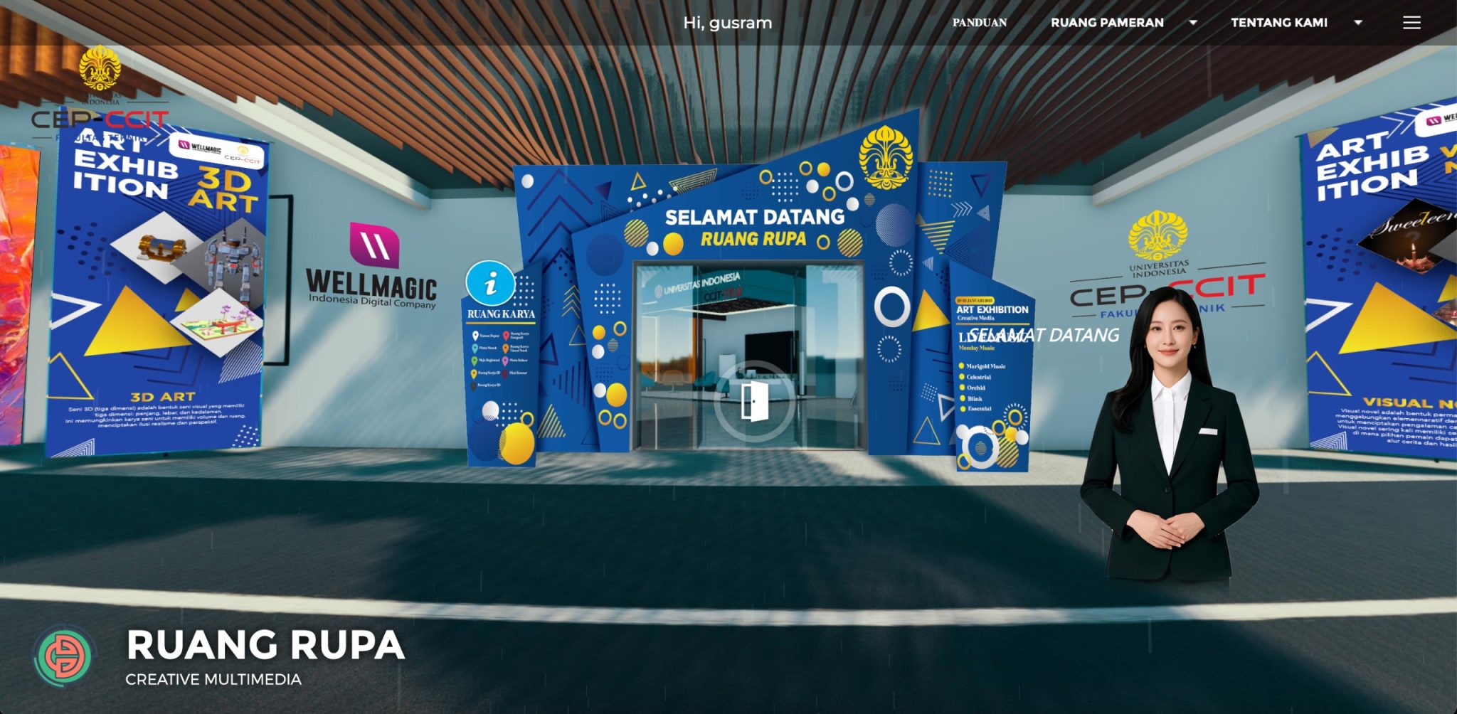 CCIT FTUI Luncurkan Virtual Expo Berbasis Immersive 3D, Hadirkan ...