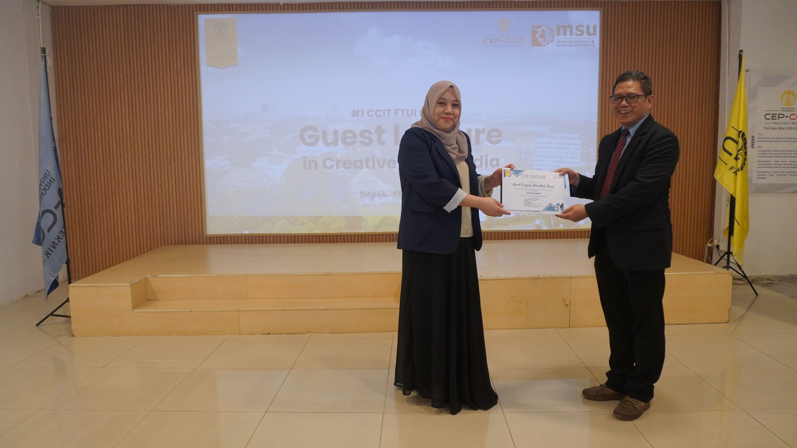 CCIT FTUI Hadirkan Dosen MSU Malaysia, Kupas Tuntas 3D Animation Lewat ...